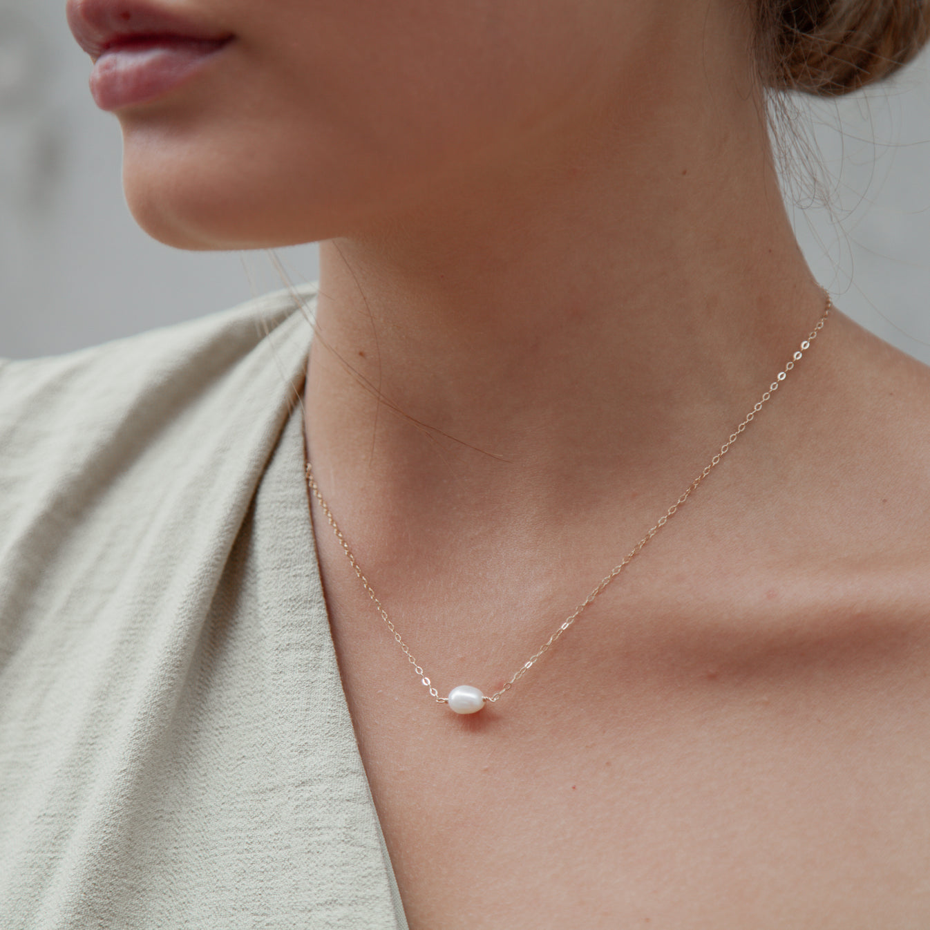 Řetízek Kate – Řetízek s říční perlou