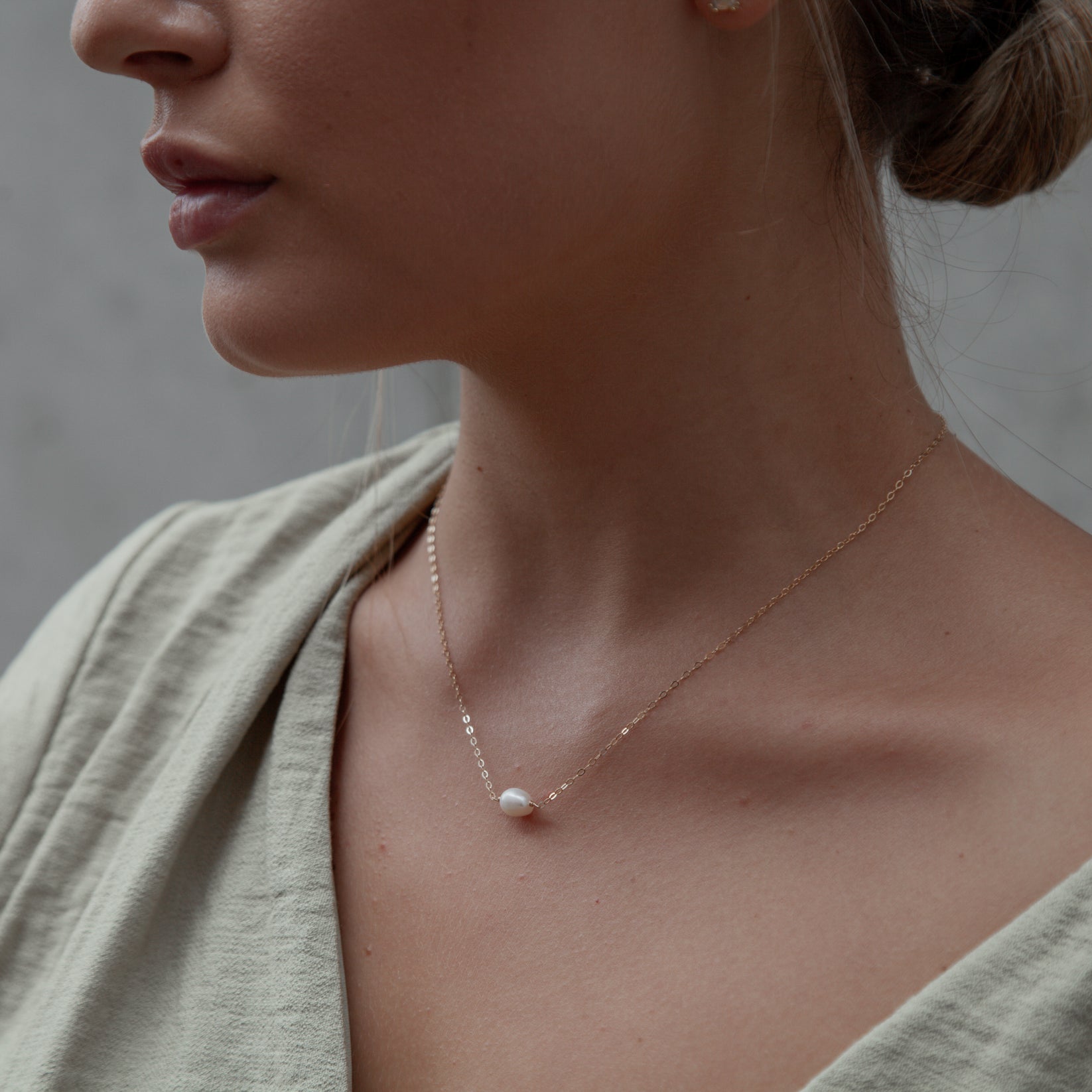 Řetízek Kate – Řetízek s říční perlou